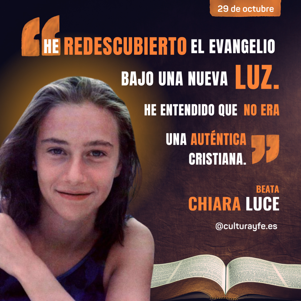 Beata Chiara Luce Badano: espiritualidad de la unidad - Cultura y Fe