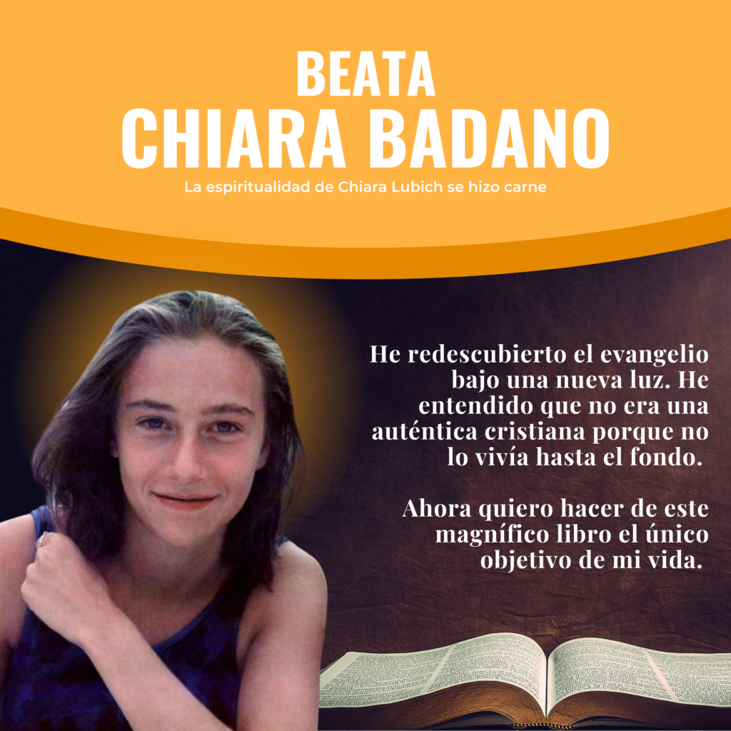 Beata Chiara Luce Badano: espiritualidad de la unidad - Cultura y Fe